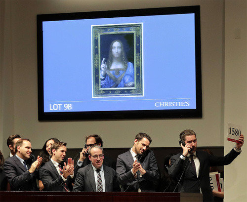 da Vinci’s ‘Salvator Mundi’ sells for record 450 million dollars | The ...