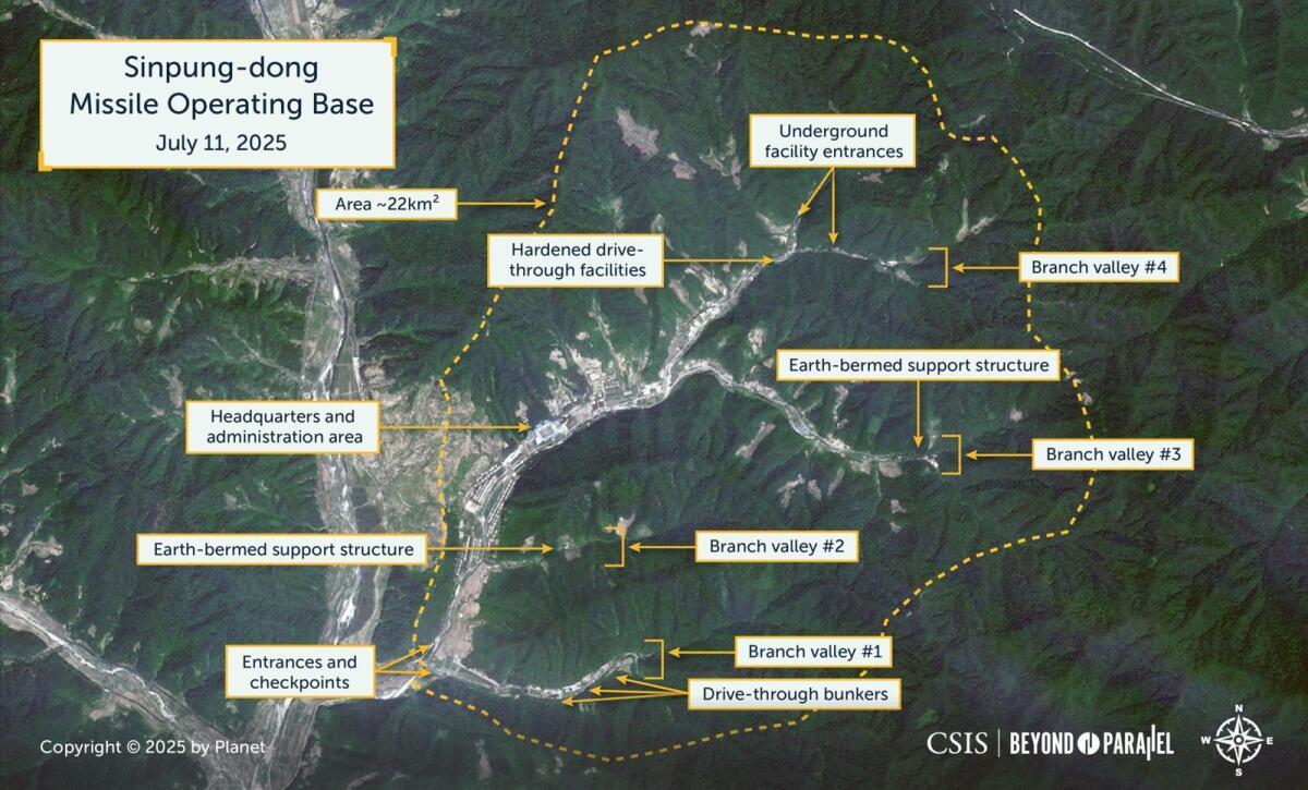 New North Korean base could host Hwasong-18 ICBMs, CSIS says | The DONG ...