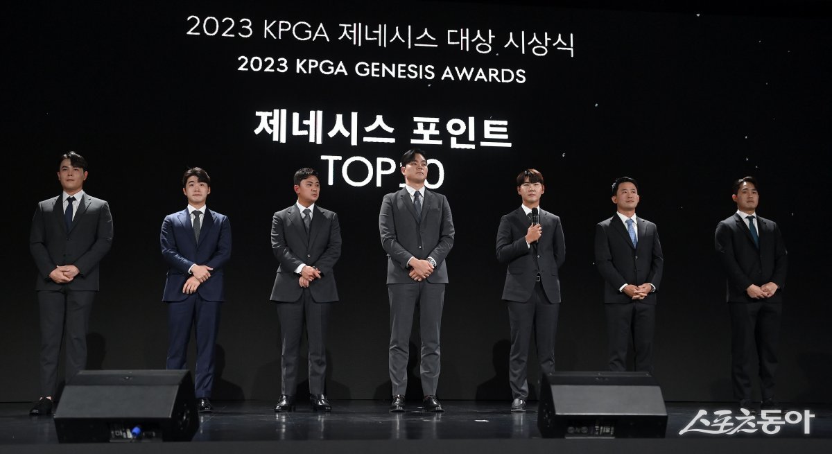 KPGA 제네시스 포인트 TOP10 [포토]｜스포츠동아