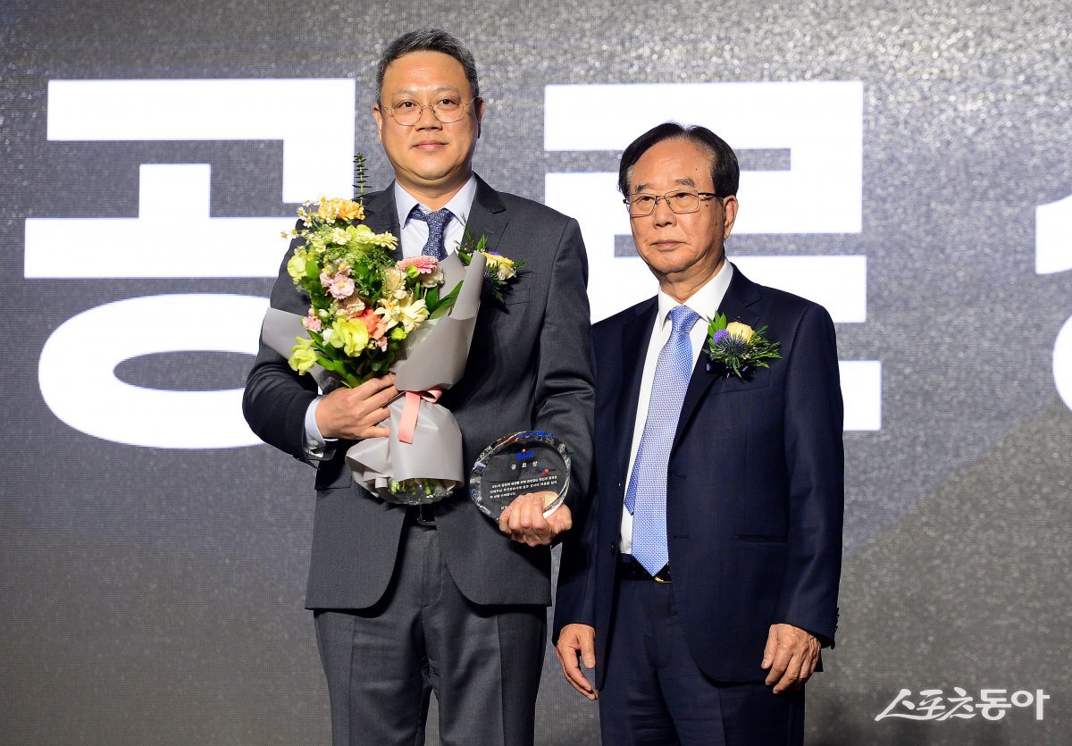 CJ ENM ‘KBL 공로상 수상’｜스포츠동아